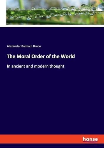 The Moral Order of the World - Literatura obcojęzyczna - Ceny i opinie ...
