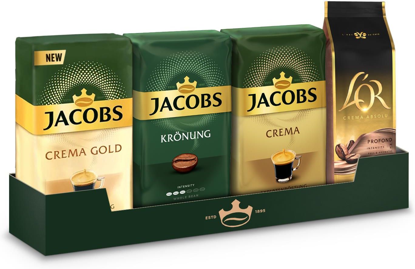 Kawa Jacobs Zestaw I L'Or Mix 3,5kg Kawy Ziarnistej - Ceny i opinie ...
