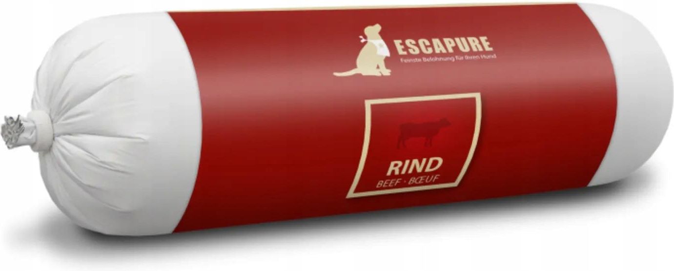 Karma Escapure Rind Wurst Karma Mokra Dla Psa Baton Mięsny Wołowina ...