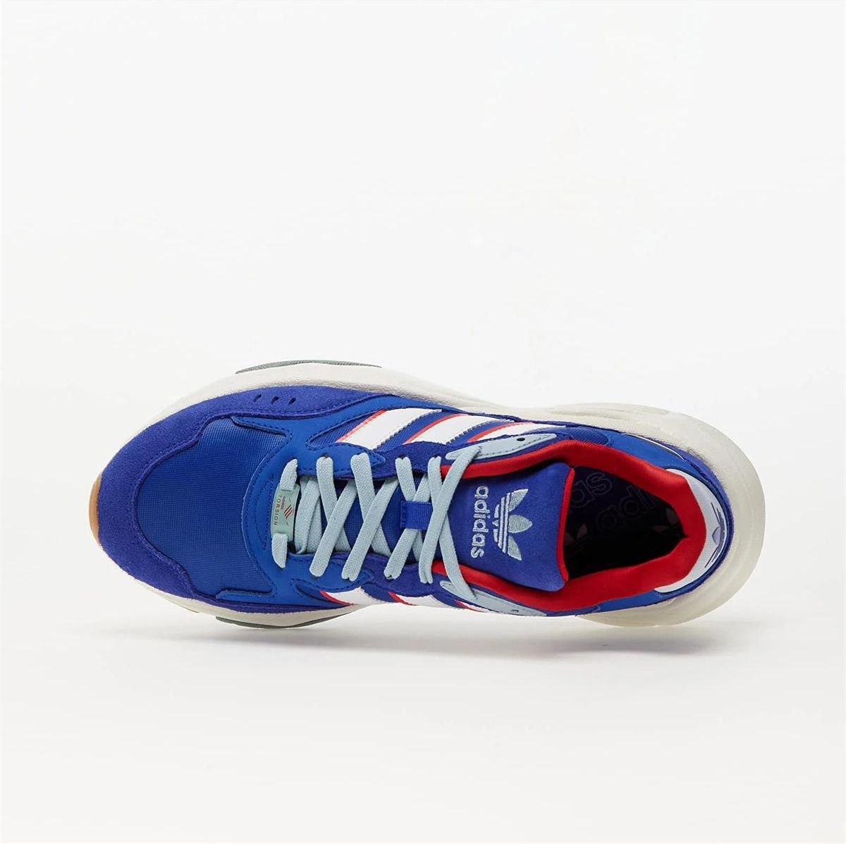 Adidas Retropy F90 Semi Lucid Blue/ Off White/ Better Scarlet - Ceny i ...