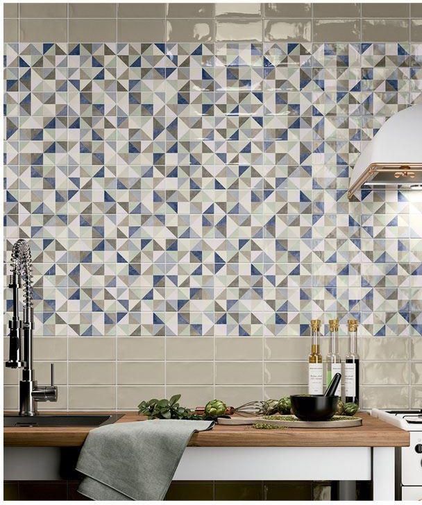 Płytki Ribesalbes Ocean Brillo Decor Triangle Mix 7,5x15,0 - Opinie i ...