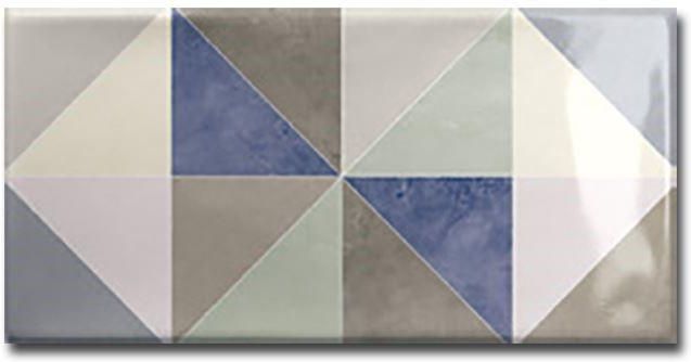 Płytki Ribesalbes Ocean Brillo Decor Triangle Mix 7,5x15,0 - Opinie i ...