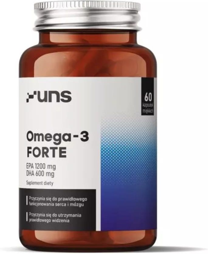 Uns Omega 3 Forte 60 Kaps - Opinie i ceny na Ceneo.pl