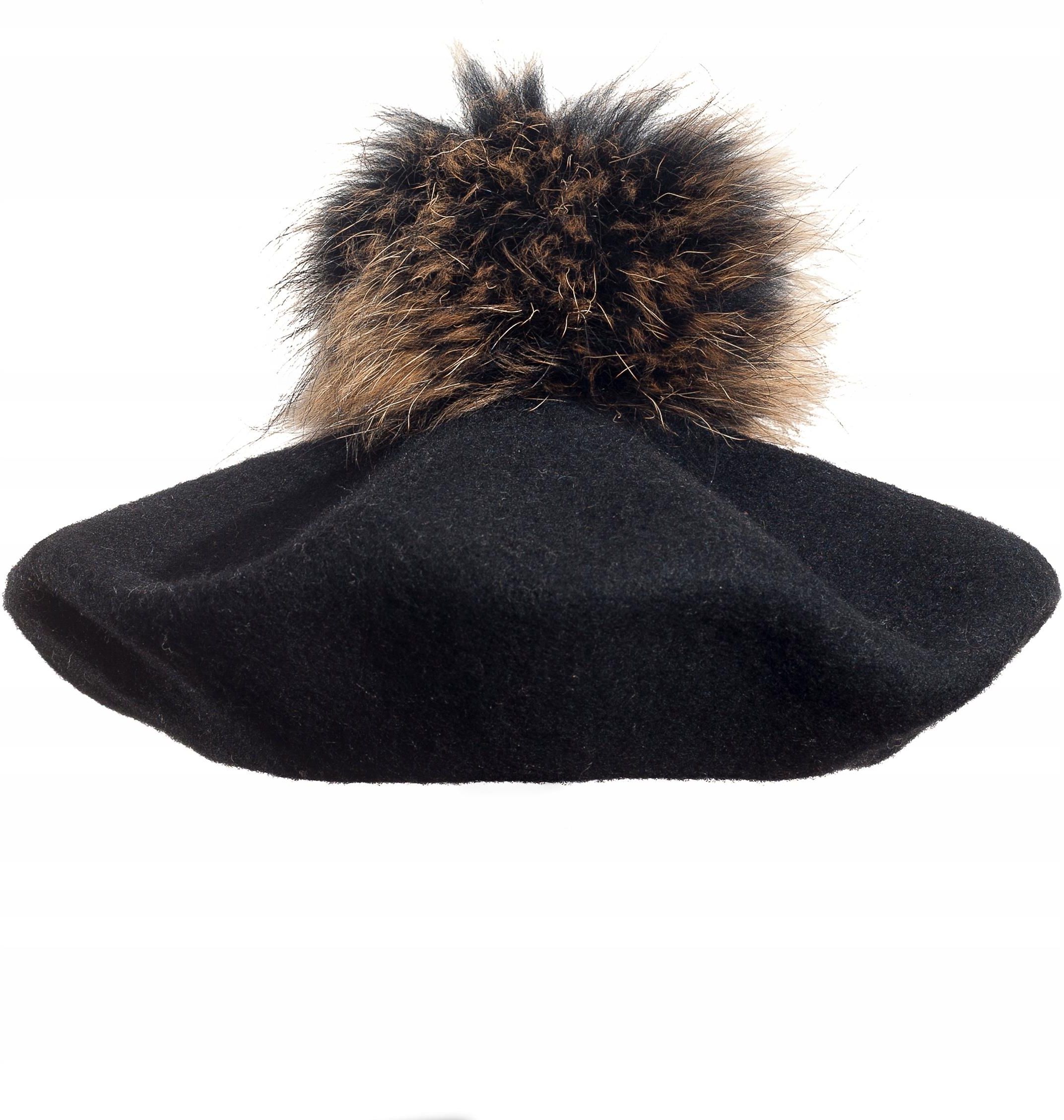 Polski Beret 100% wełniany z pomponem Jenot - Ceny i opinie - Ceneo.pl