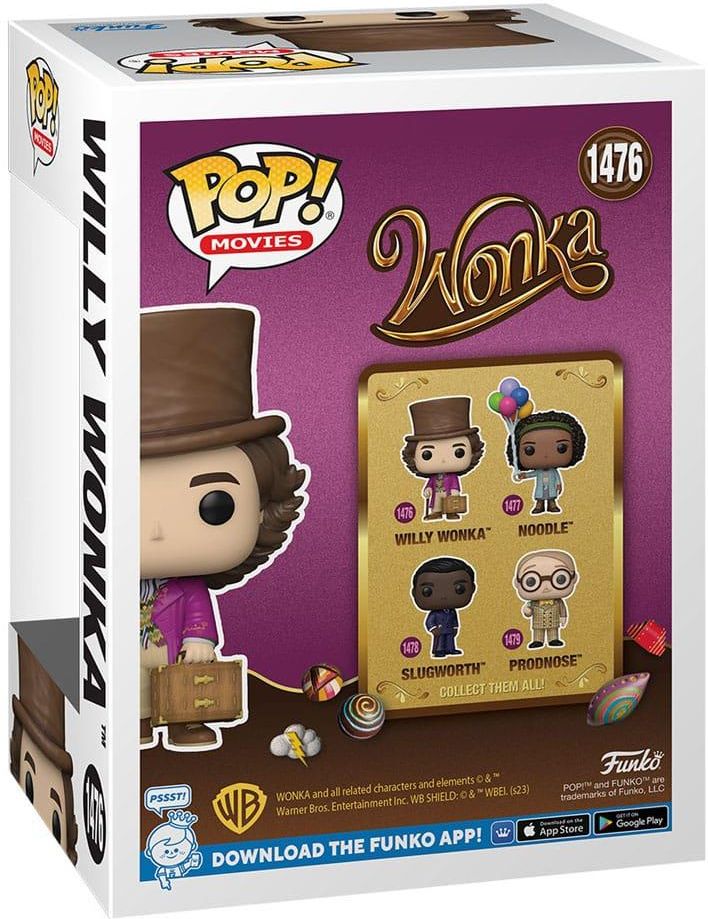 Funko Willy Wonka & the Chocolate Factory POP! Movies Vinyl Figure ...