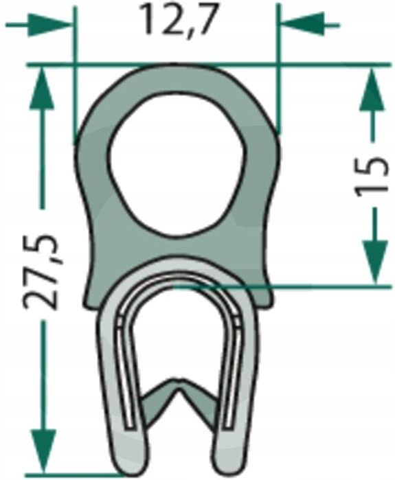 Granit Uszczelka 1-4Mm 1M 12.7X27.5Mm Czarny 654A1117 - Opinie i ceny ...