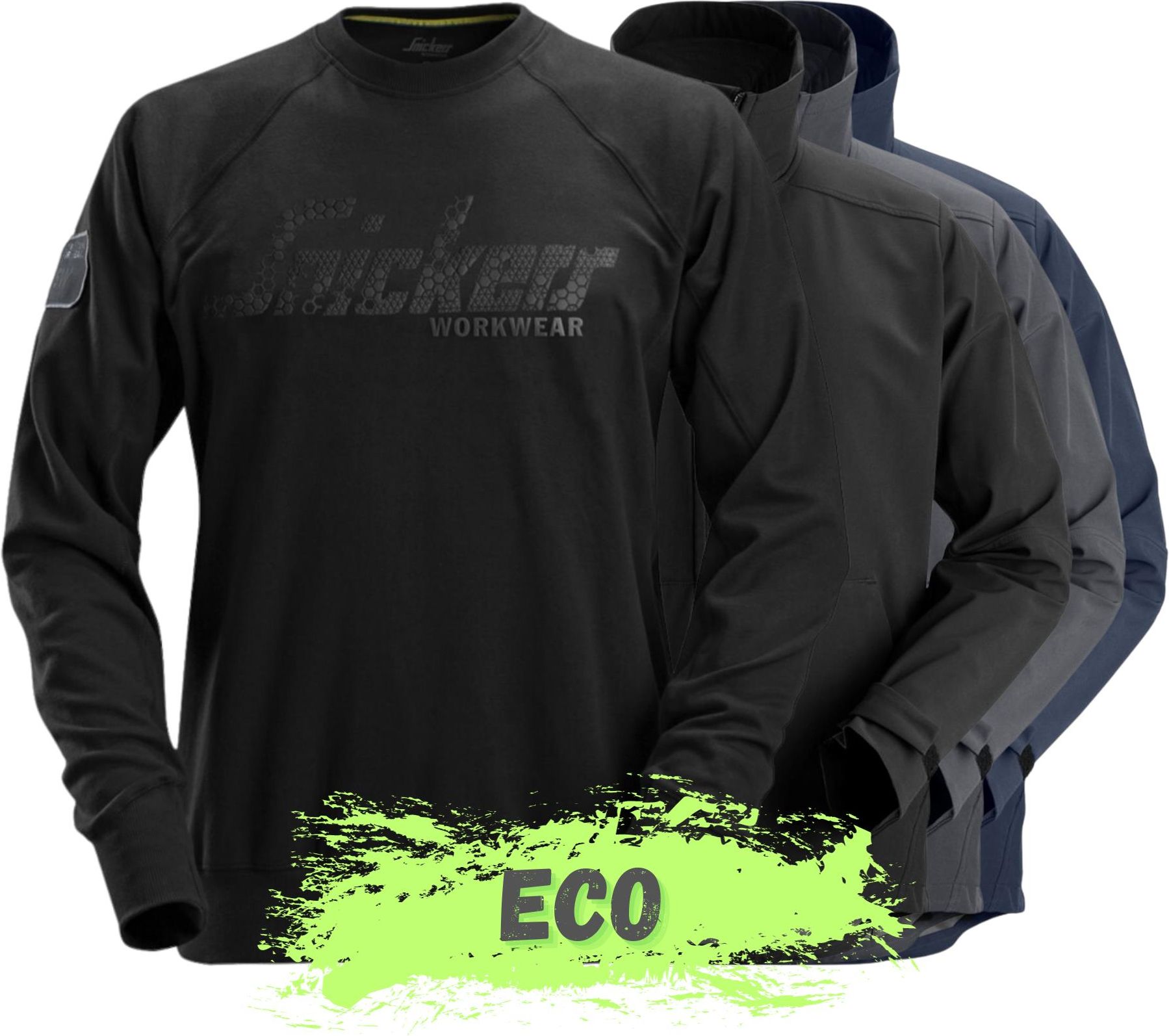 Snickers Workwear Zestaw Jesiennego Pracownika Eco Bluza Czarna Xl 2882 ...