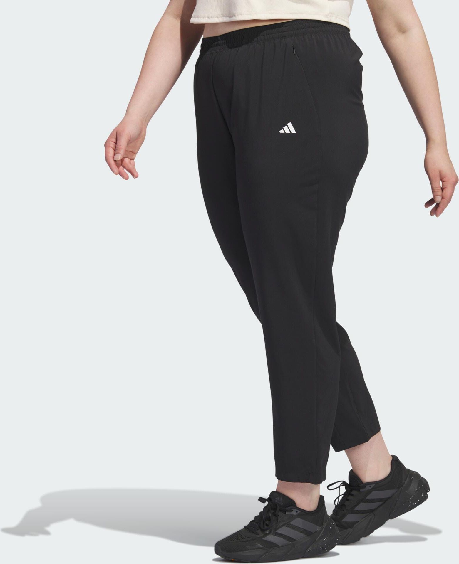 Adidas Spodnie Training Plus Size Czarne - Ceny i opinie - Ceneo.pl