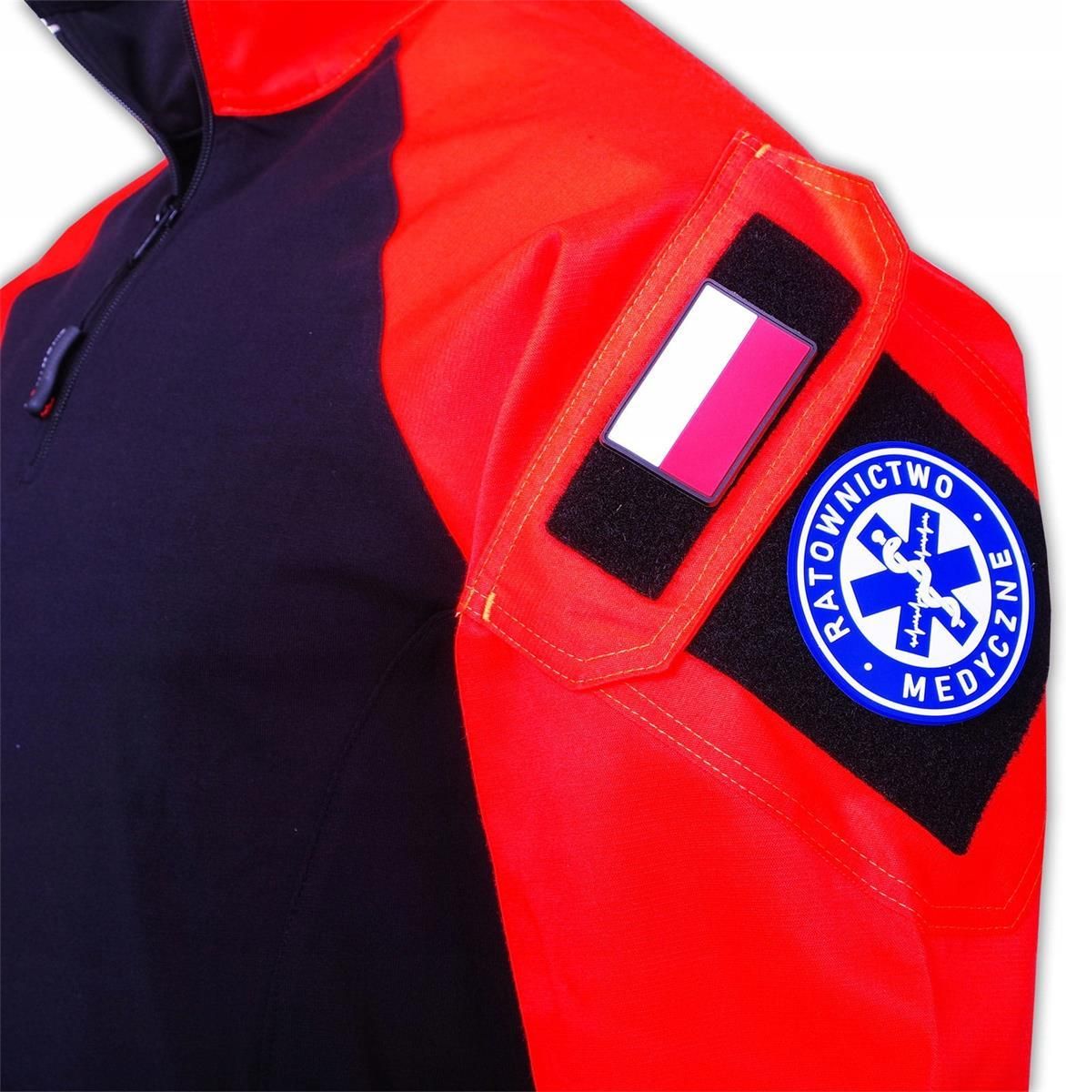 Polska Firma Emblemat Flaga Polski Na Rękaw Podszyta Rzepem Mniejsza 4 ...