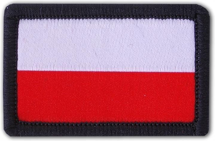 Polska Firma Emblemat Flaga Polski Na Rękaw Podszyta Rzepem Mniejsza 4 ...