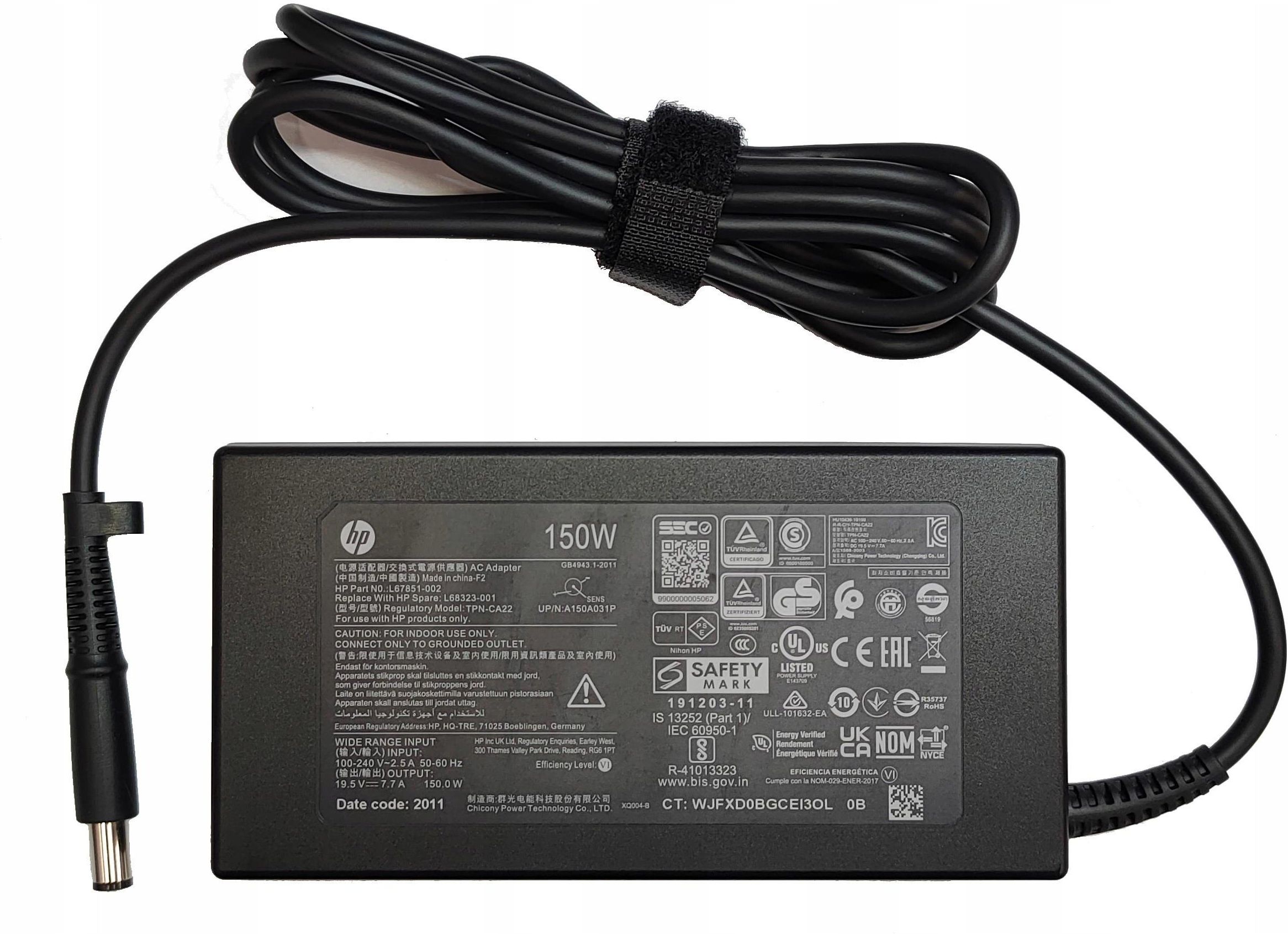 Zasilacz do laptopa Hp 150W 19,5V TPN-CA22 (TPNCA22) - Opinie i ceny na ...
