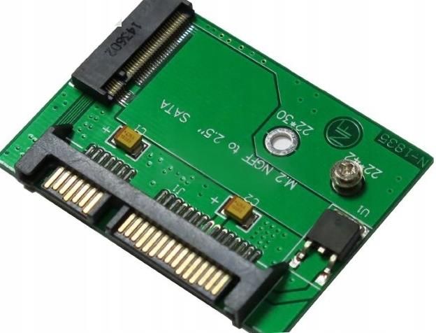 Wulkancenpl Adapter Half Slim M2 Ngff B+M Na Sata Iii Ssd (14220 ...