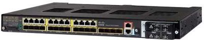 Cisco IE4010 with 24GE Copper PoE+ ports and 4GE SFP uplink ports ...