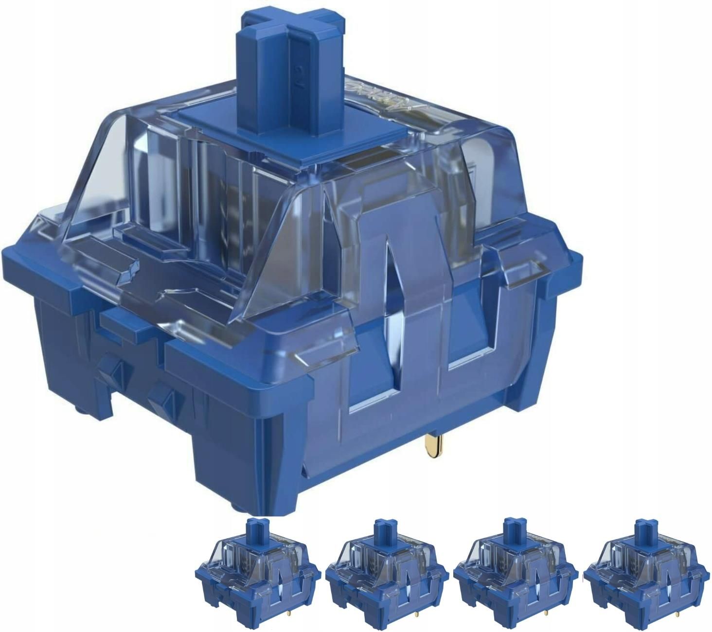 Akko Cs Ocean Blue Przełączniki 5szt do Klawiatury mechanicznej ...