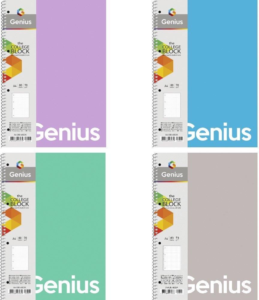 Kołozeszyt A4 Kratka 80K Genius 2 - Ceny i opinie - Ceneo.pl