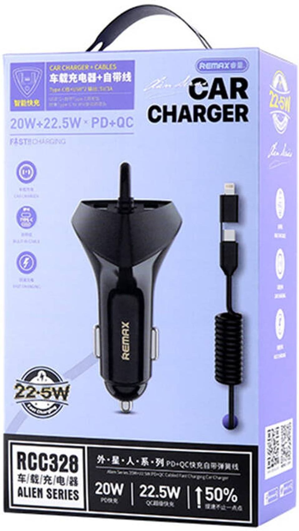 Ładowarka do telefonu Remax Ładowarka Samochodowa Rcc328 20W 22 5W Pd ...