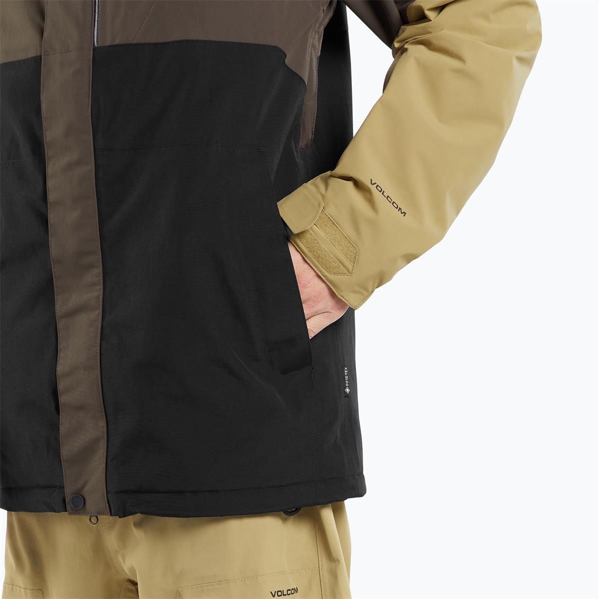 Kurtka Volcom Ins Gore-Tex Jacket Brown Brn - Ceny i opinie - Ceneo.pl