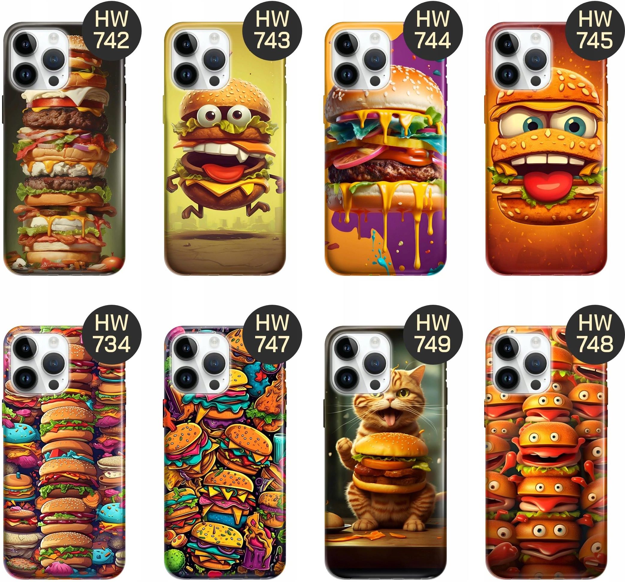 Hello Etui Do Iphone 14 Pro Max Hamburger Burgery Fast Food Jedzenie ...