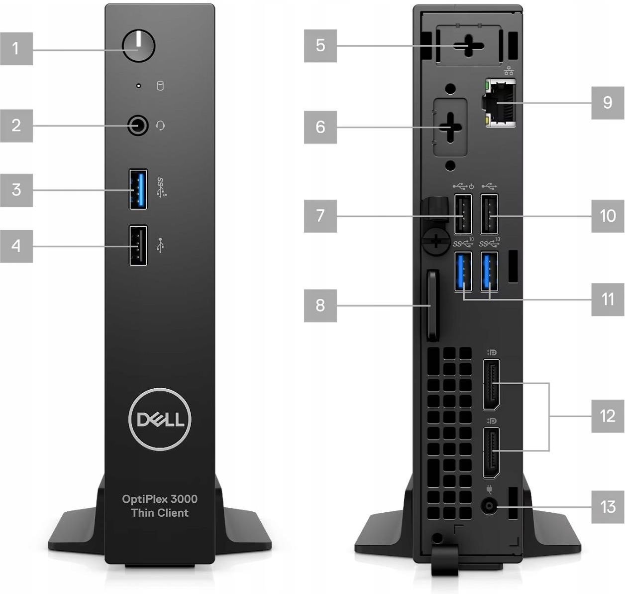 Dell OptiPlex 3000 Thin Client (HR6JT) - Komputer stacjonarny - Opinie ...