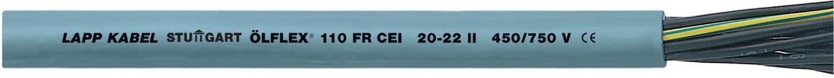 Przewód sterowniczy OLFLEX CLASSIC 110 4G2,5 żyły czarne numerowane ...
