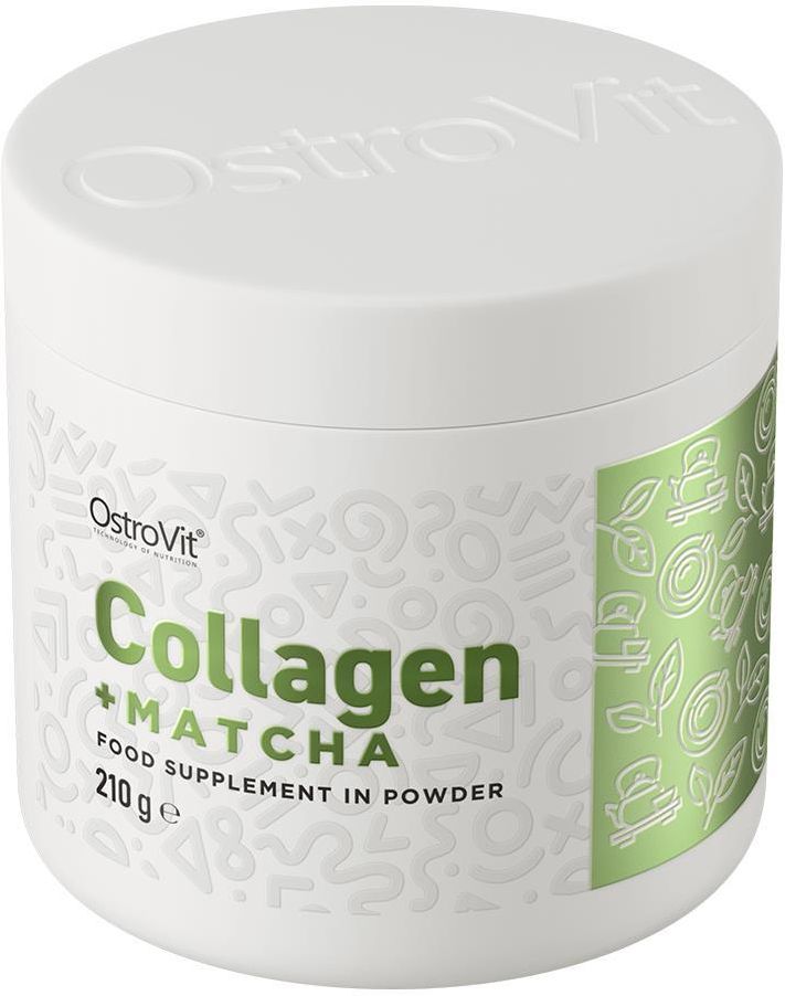 Ostrovit Kolagen + Matcha W Proszku 210g - Opinie i ceny na Ceneo.pl