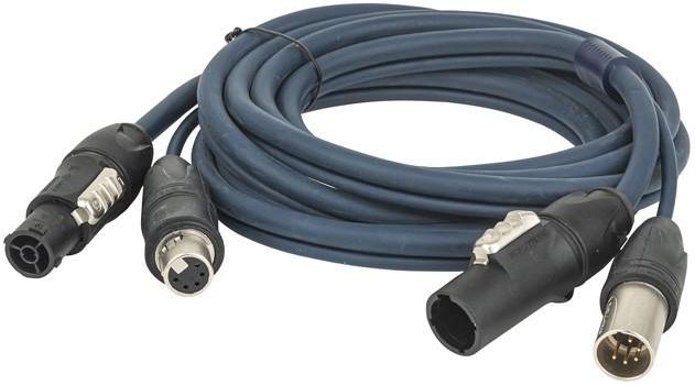 Dap Audio Fp-16 Hybrid Cable - Powercon True1 & 5-Pin Xlr Ip Dmx ...