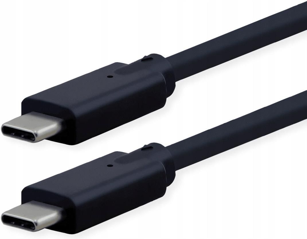 Roline Usb 3.2 Gen 2X2 Superspeed 20 Gbit/S, C-C, M/M, Czarny, 1,5 M ...