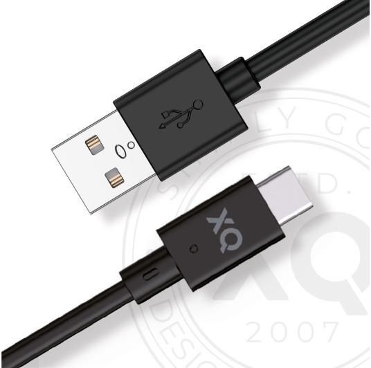 Xqisit Usb C A 2 0 1 5M Czarny - Opinie i ceny na Ceneo.pl