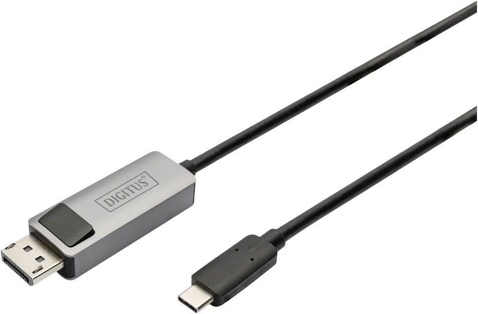 Digitus - 8K 30Hz. Usb Type C To Dp Adapter Cable Hbr3 Alu Housing ...