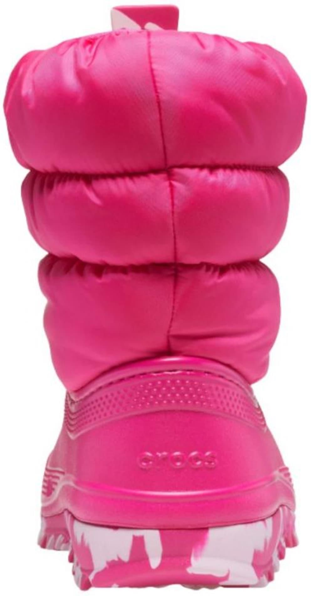 Buty Crocs Classic neo Puff Jr 207684 (kolor Różowy, rozmiar 28-29 ...
