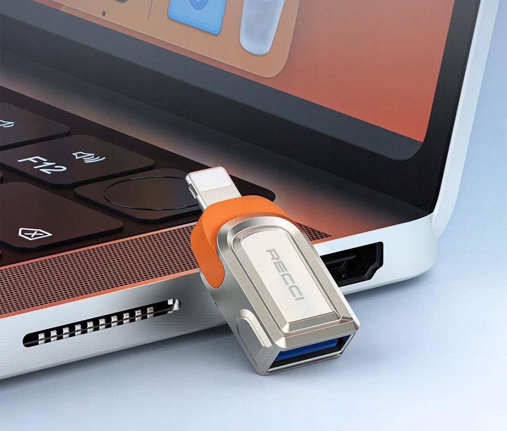 Recci Adapter Do Apple Iphone Lightning Otg Usb 3 0 - Adaptery - Opinie ...