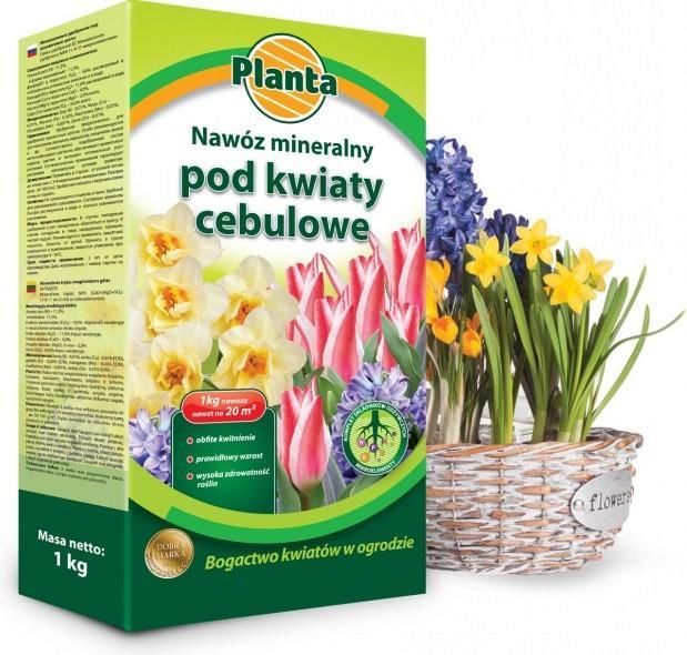Nawóz Planta Nawóz Do Kwiatów Cebulowych 1kg - Ceny i opinie - Ceneo.pl