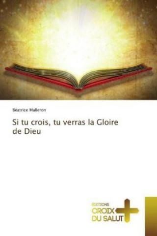 Si tu crois, tu verras la Gloire de Dieu - Literatura obcojęzyczna ...