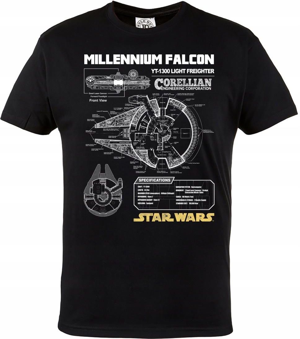 Koszulka Star Wars Gwiezdne Wojny Milennium Falcon - Ceny i opinie - Ceneo.pl