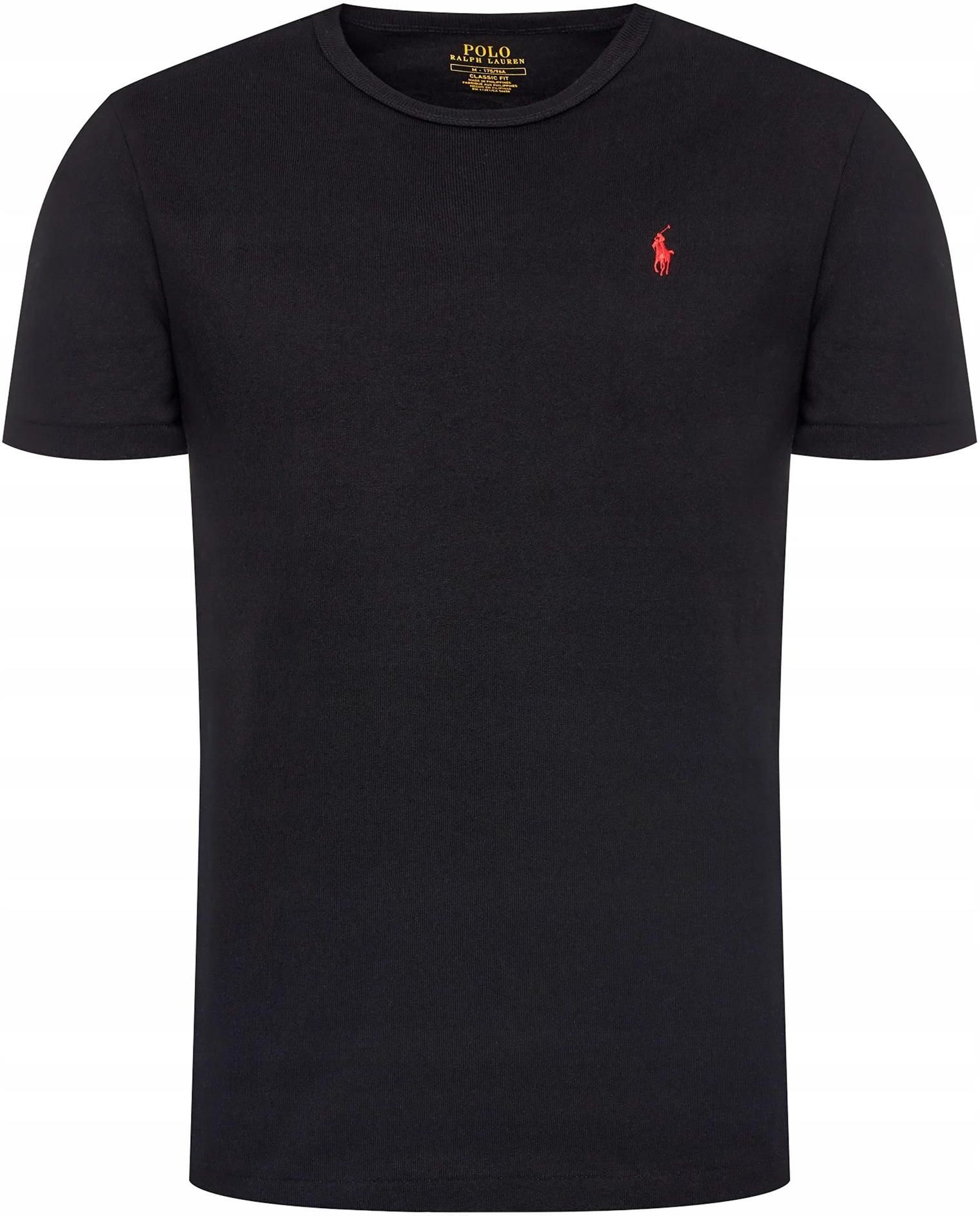 Polo Ralph Lauren Czarna Koszulka Classic Fit T-Shirt 710811284001 XL ... Polo Ralph Lauren Czarna Koszulka Classic Fit T-Shirt 710811284001 XL ...