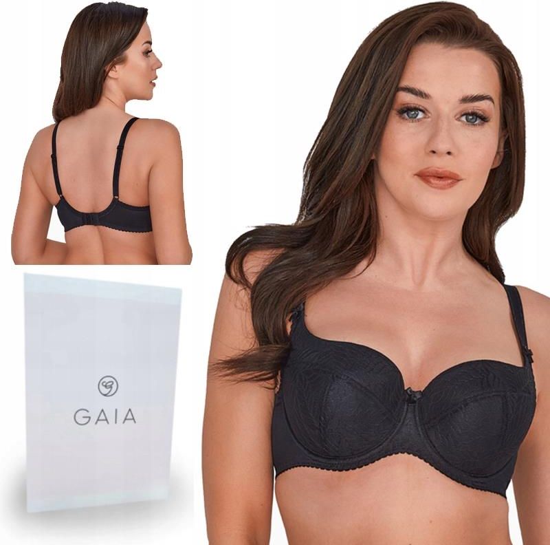 Biustonosz usztywniany Gaia Micaela 758 czar 2 90C - Ceny i opinie - Ceneo.pl