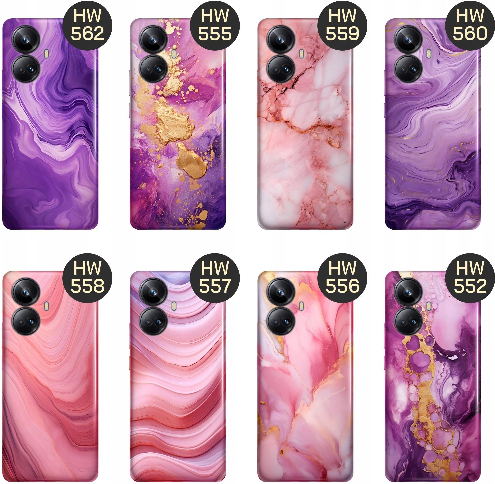 Hello Case Etui Do Realme 10 Pro 5G Różowy Marmur Purpura Róż Obudowa - Etui na telefon, ceny i ...