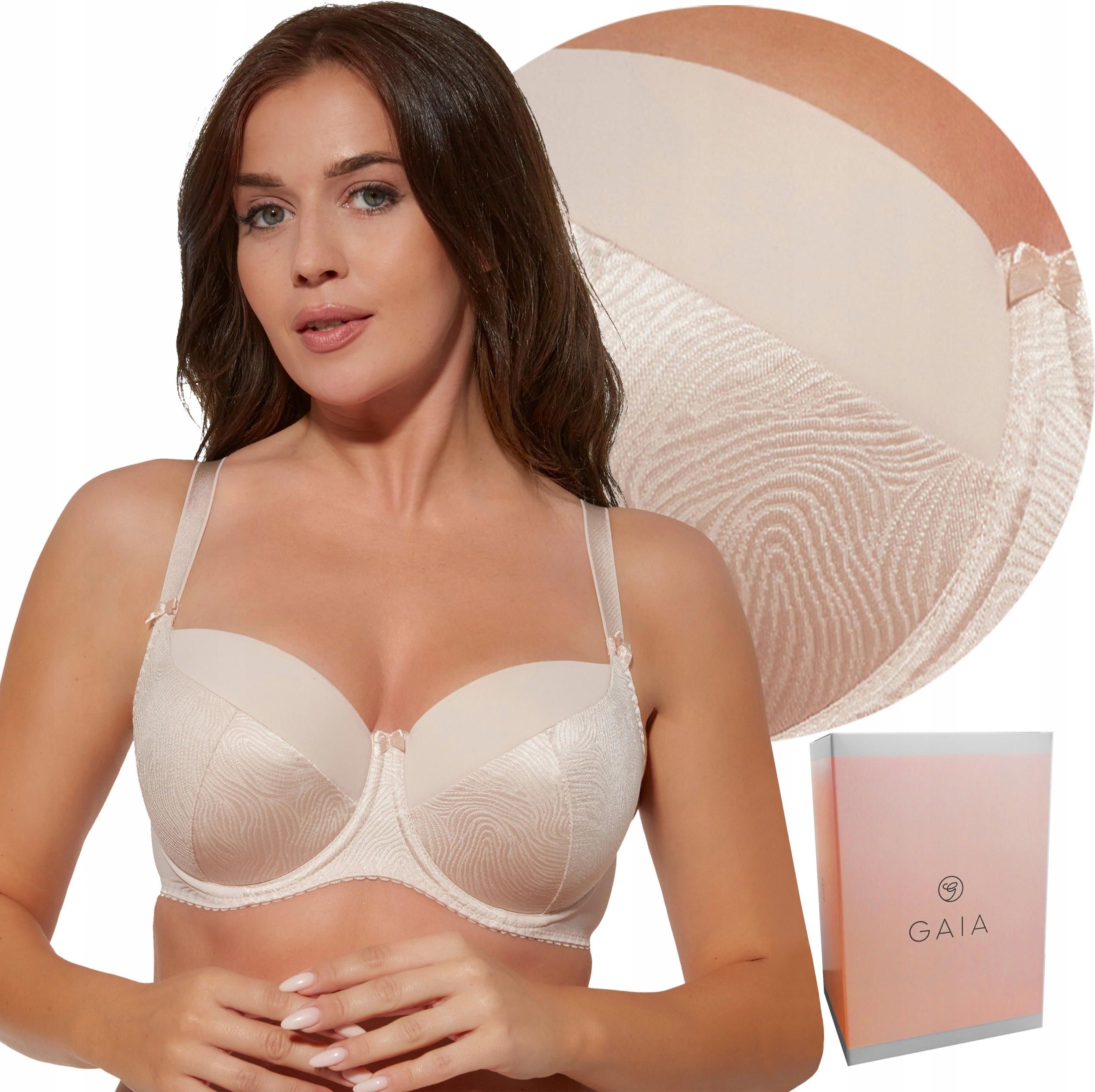 Gaia Kate 281, biustonosz full cup, Perłowy, 75F - Ceny i opinie - Ceneo.pl