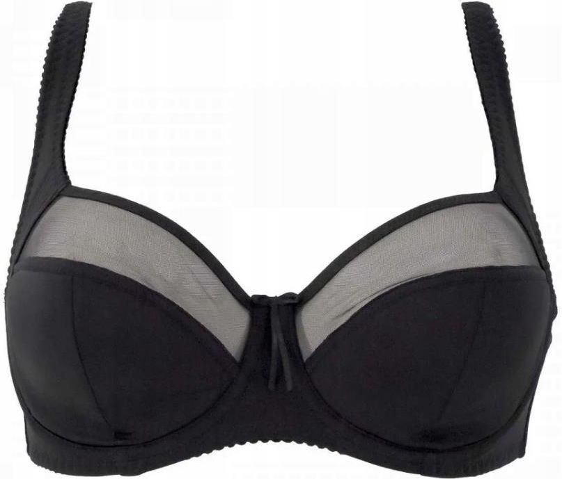 Biustonosz 85F czarny półusztywniany Anfen stanik - Ceny i opinie - Ceneo.pl