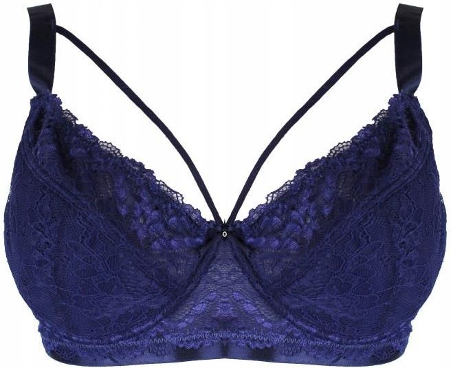 Biustonosz 75D stanik półusztywniany granat paski - Ceny i opinie ...