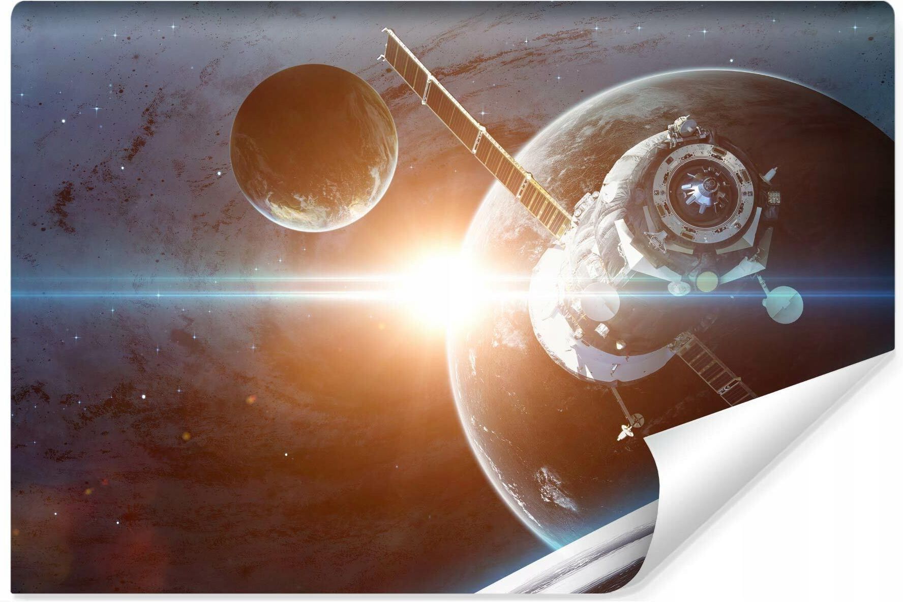 Muralo Fototapeta Sonda Kosmiczna Kosmos Planety Gwiazdy Efekt 3D 90X60 - Opinie i ceny na Ceneo.pl