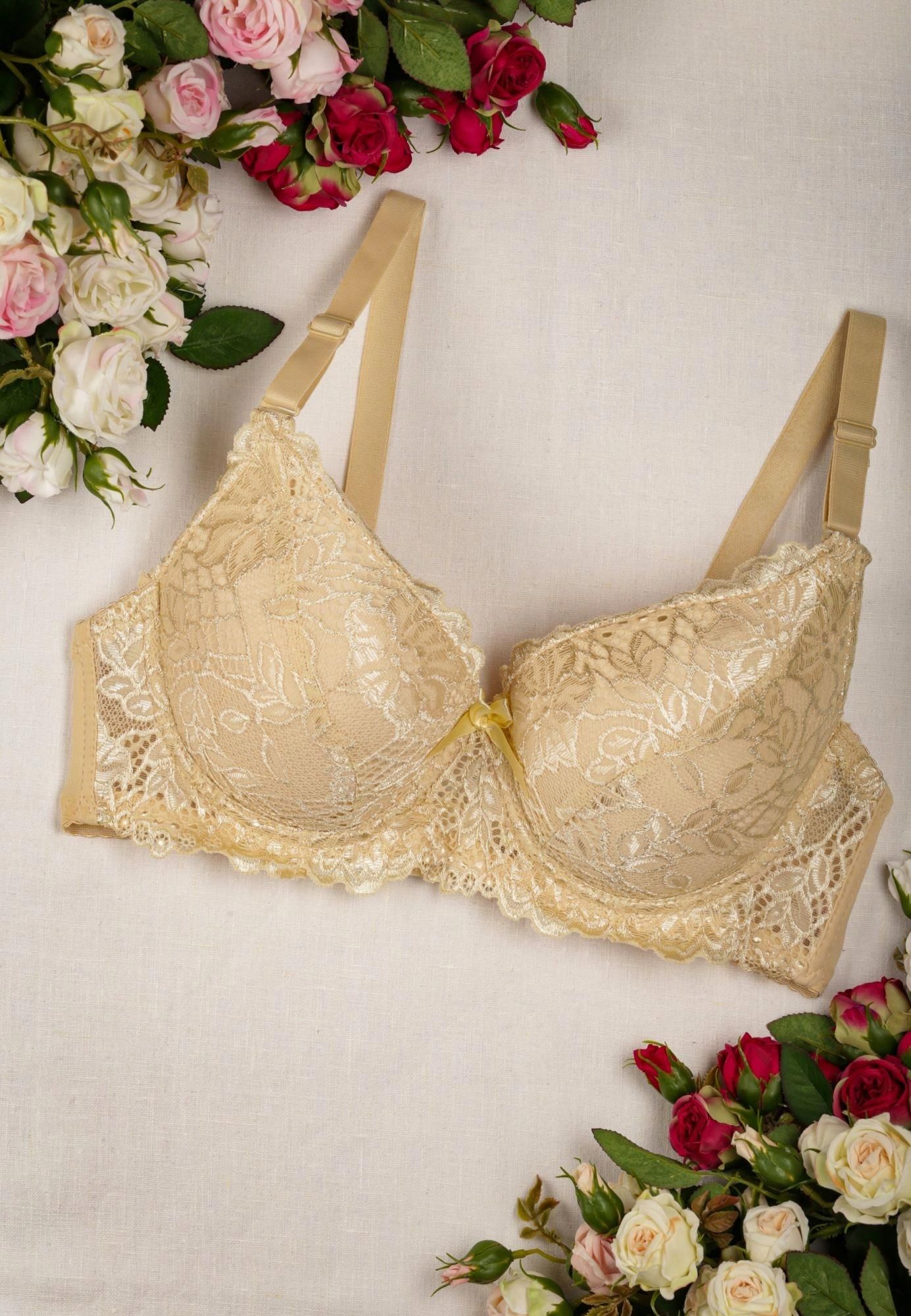 Born2Be Jasnobeżowy Biustonosz damski 85D Half Cup - Ceny i opinie ...