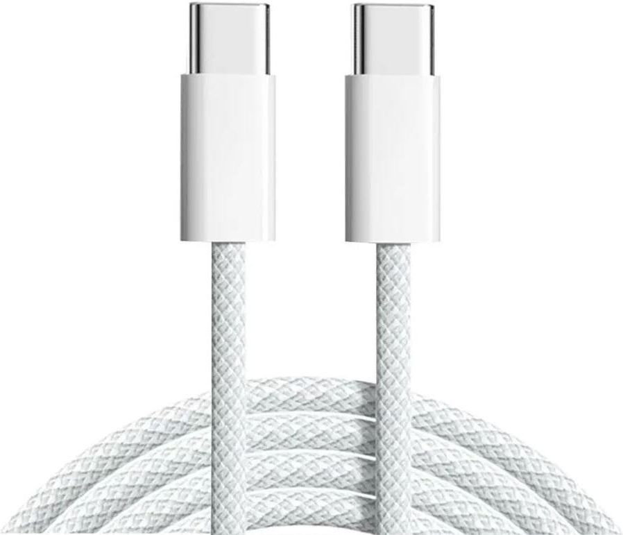 Kabel przewód USB-C do USB-C Type-C do szybkiego dowania 60W PD Apple ...