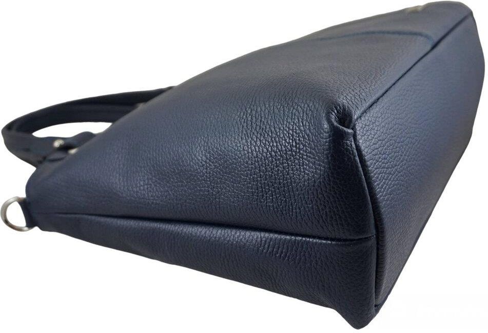 Codzienna duża torebka damska - Granatowa - Ceny i opinie - Ceneo.pl