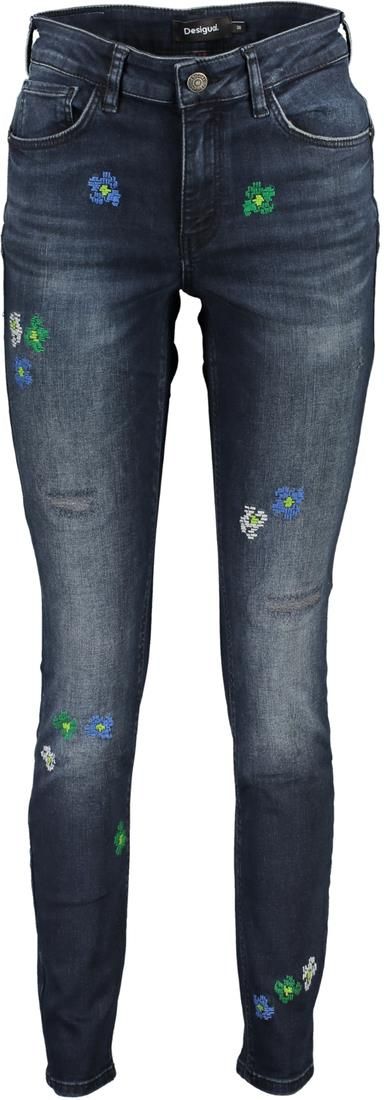 DESIGUAL DENIM JEANSY NIEBIESKIE - Ceny i opinie - Ceneo.pl