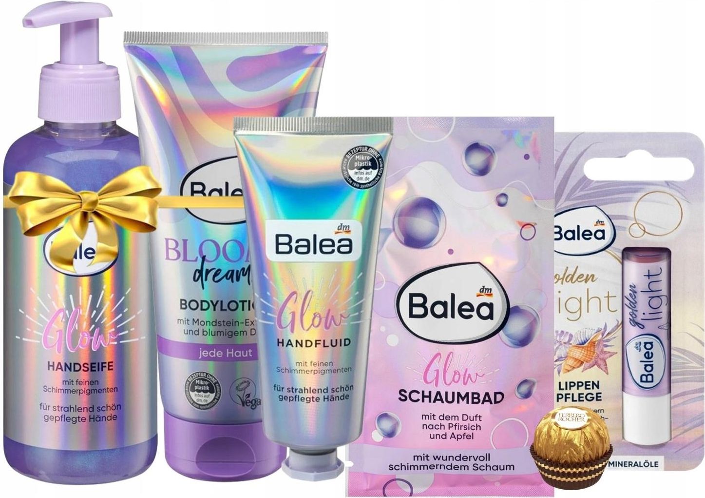 Balea Glow Zestaw Kosmetyków Z Delikatnym Połyskiem - opinie i ceny na ...