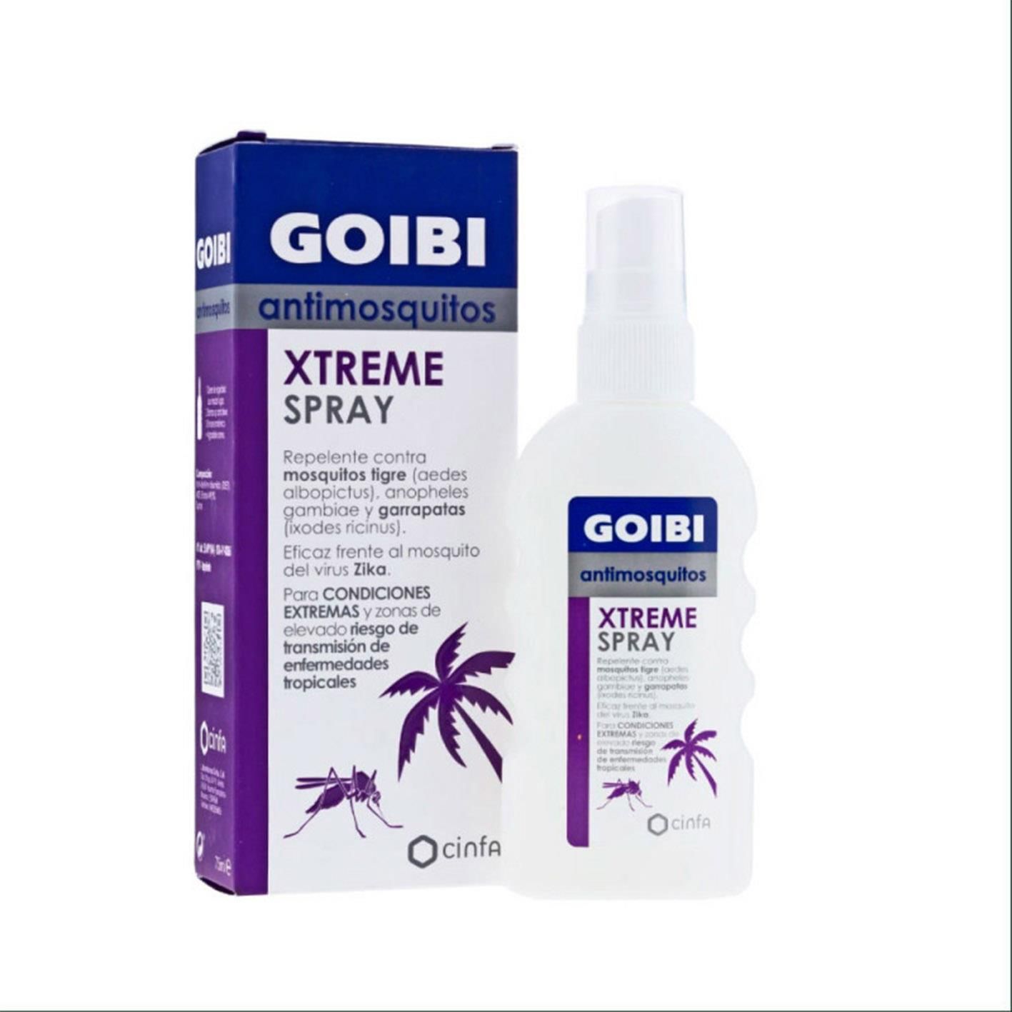 Goibi Xtreme Spray Przeciw Komarom 75ml - Ceny i opinie - Ceneo.pl