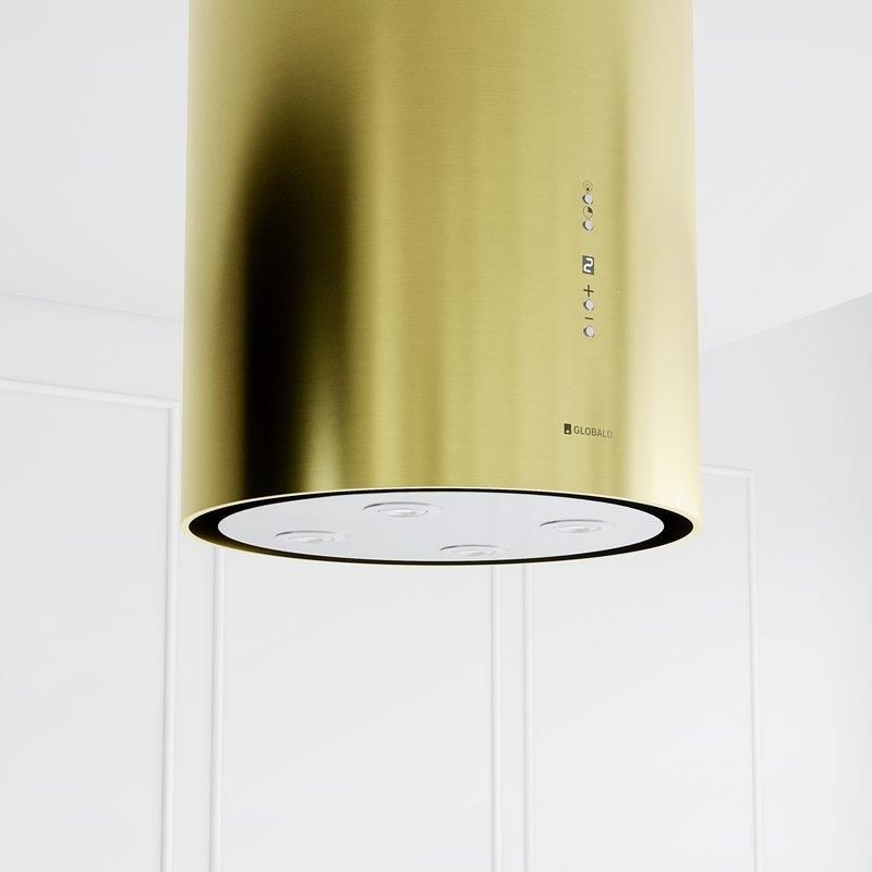 Okap Globalo Cylindro Isola 39.7 Light Gold Mat - Opinie i ceny na Ceneo.pl