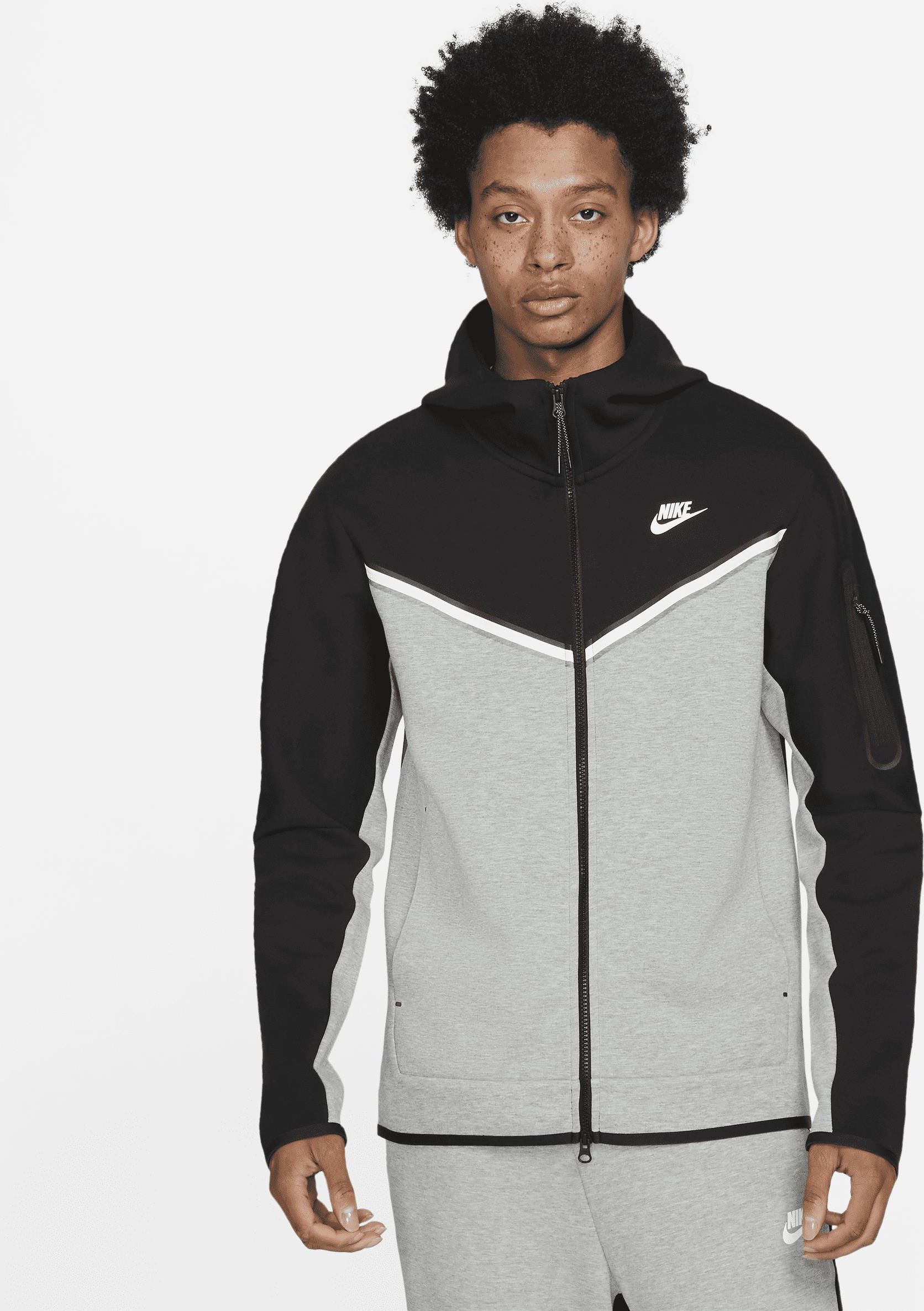 Męska bluza z kapturem i zamkiem na całej długości Nike Sportswear Tech ...