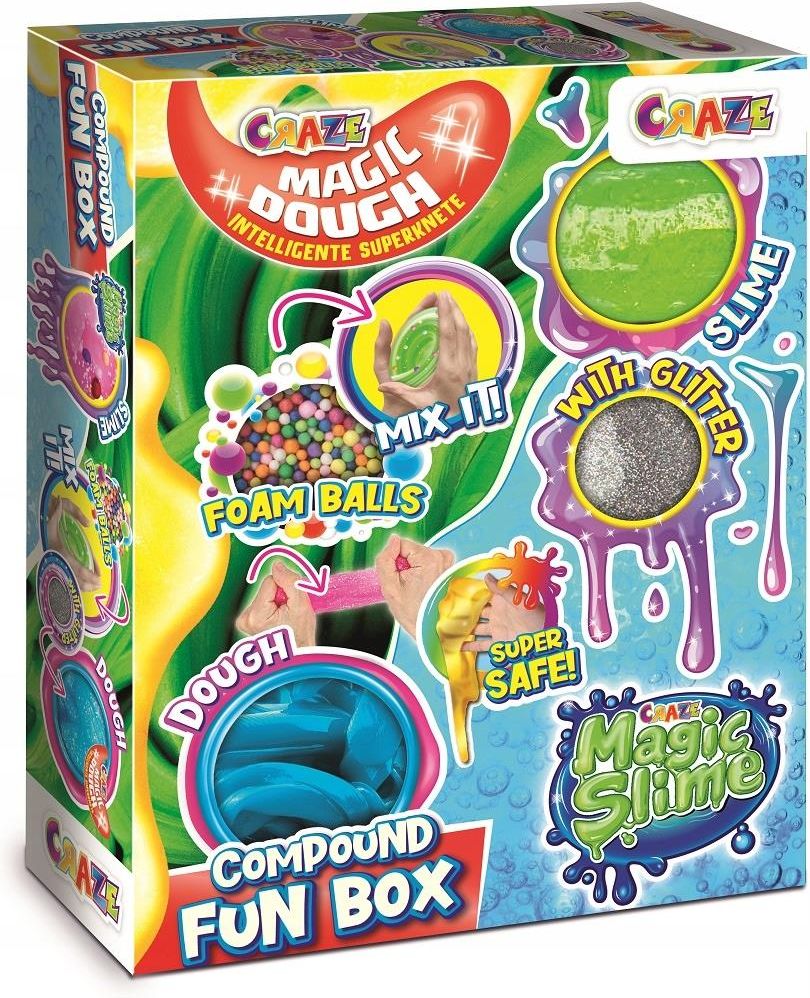 Craze Zestaw Slime Masa Plastyczna Ciastolina Box - Ceny i opinie ...